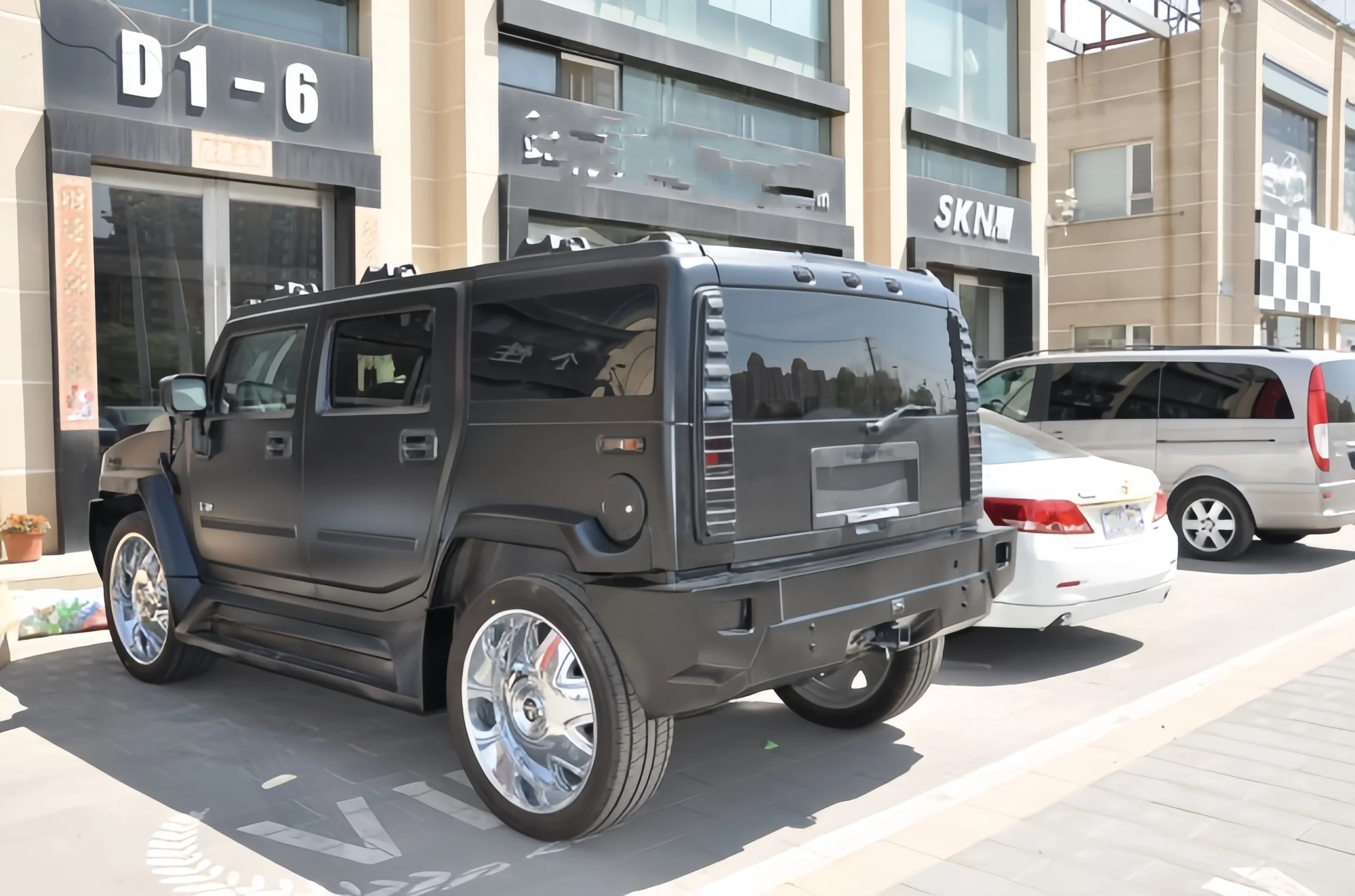 For Hummer H 2 Body Kit Upgrade Wide Body Fender Bumper Corner Shade ...