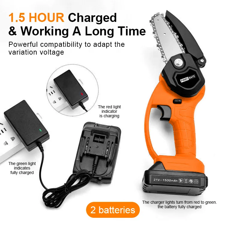 Rechargeable Mini Li-ion Lithium Battery Operated Electric Powered 6" 8 ...