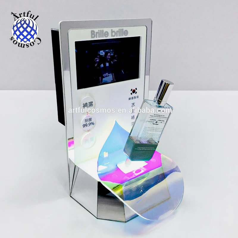 Acrylic Model Display Stand With Lcd Video Screen Metal Plastic Wood ...