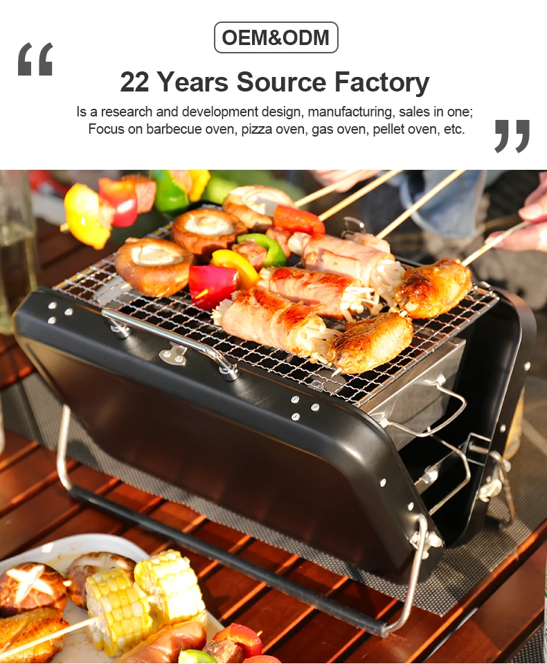 Outdoor Small Barbeque Grill Equipment - Portable & Durable