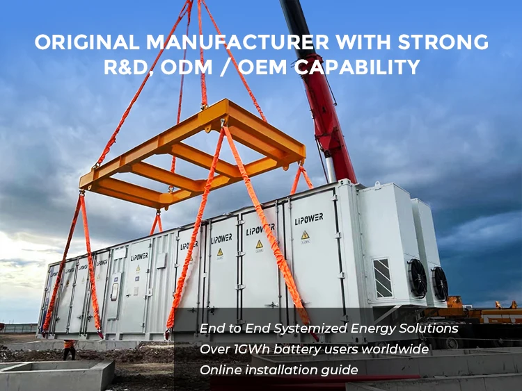 Lipower ESS Container - 600KW Energy Storage for Industry