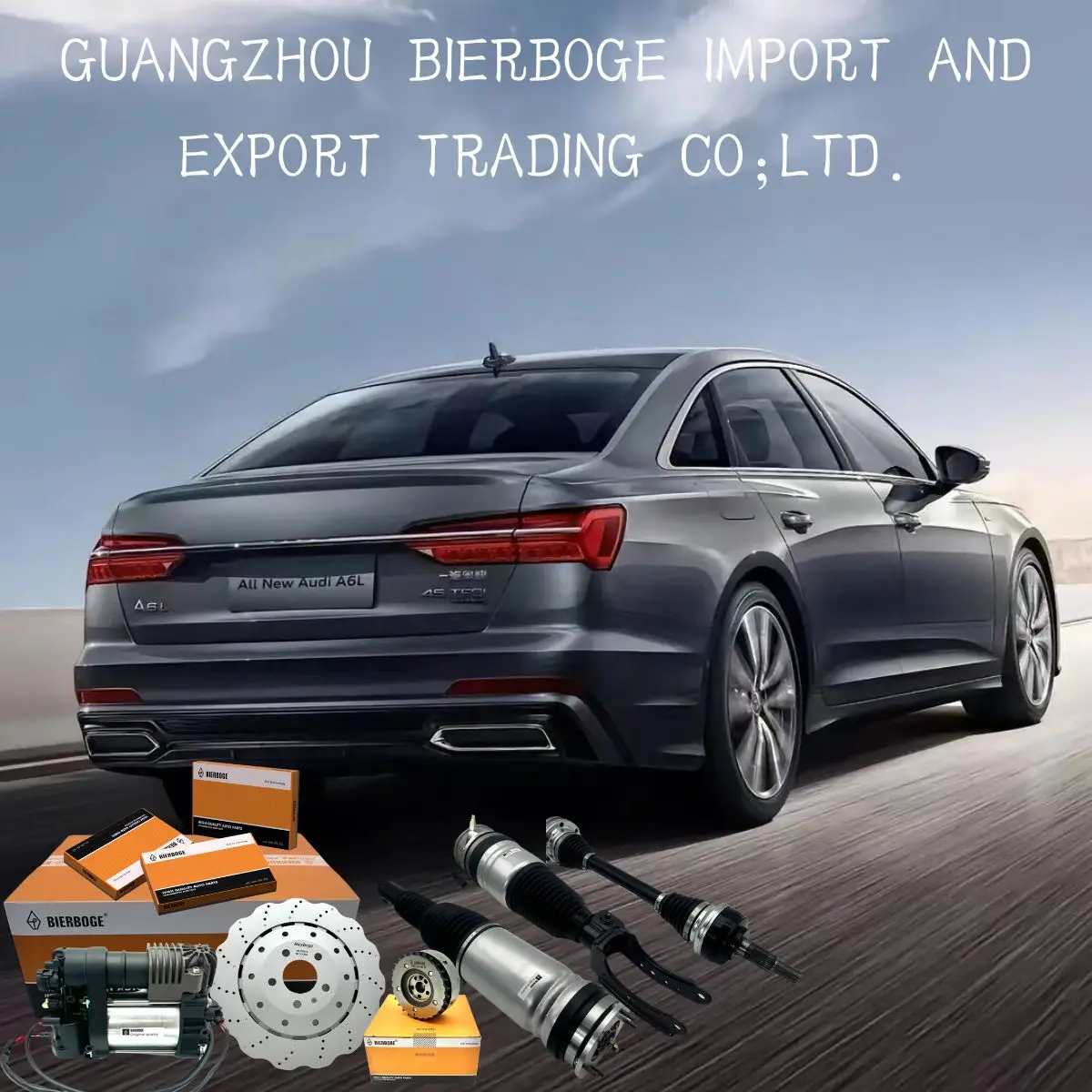 3W0 411 317 C Continental Gt/flight Branch Front Swing Link Assembly OE