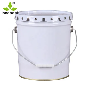 Paint Un Solvent Custom 3 Gallon 13l Paint Tin Bucket With Lid With ...