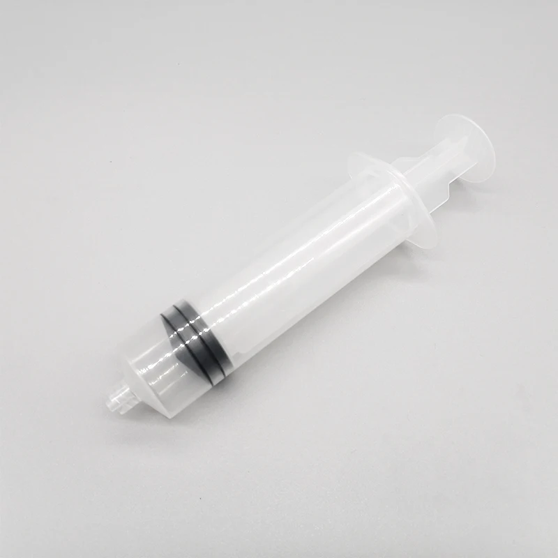 Medical Supply Disposable Plastic Handle Silicone Piston Syringe ...