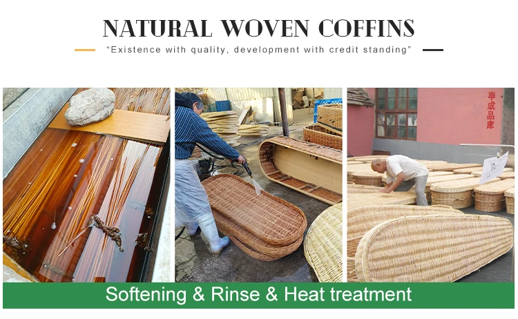 Green Funeral Casket Basket Funeral caskets Coffin| Alibaba.com