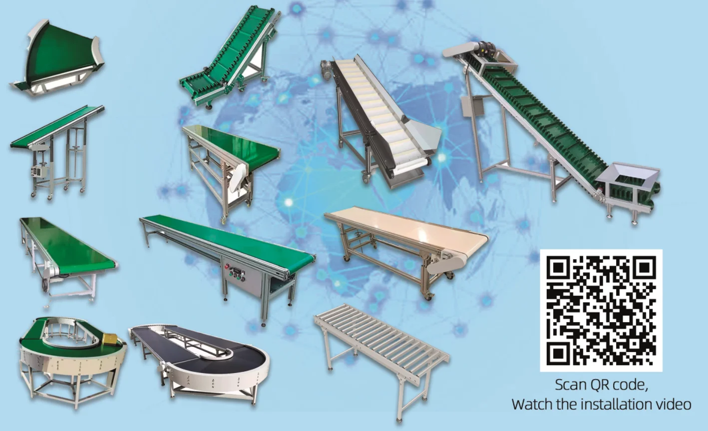Zhongde Automatic Z-Belt Conveyor - Efficient Material Handling
