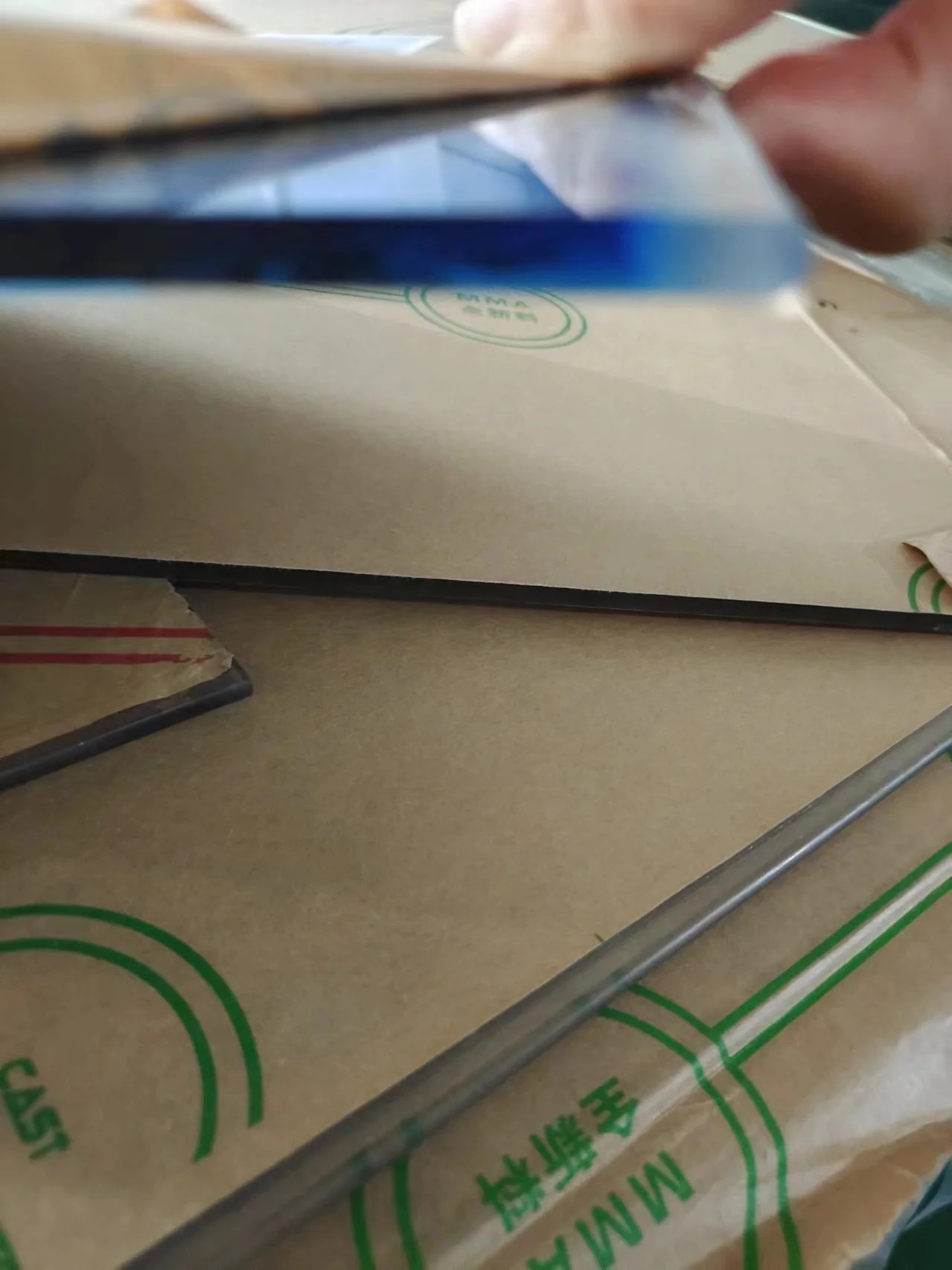 1mm Acrylic Mirror Sheet 1.22*1.83 Mirror Board Red Green Black Yellow ...