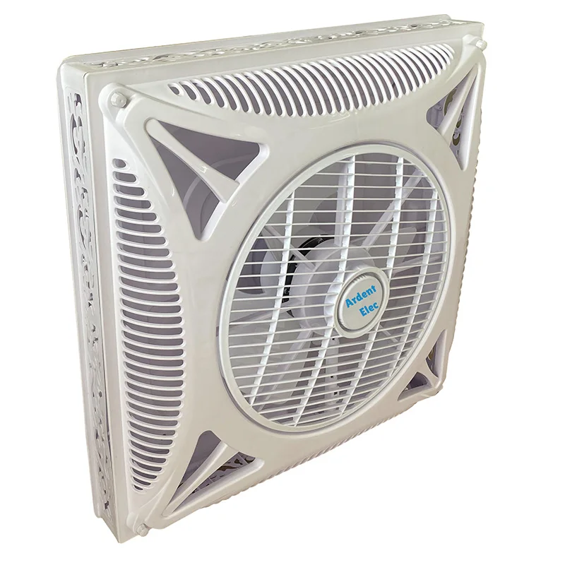 14 Inch False Ceiling Fan With 3 Speed And 3 Led Light Sources Remote ...