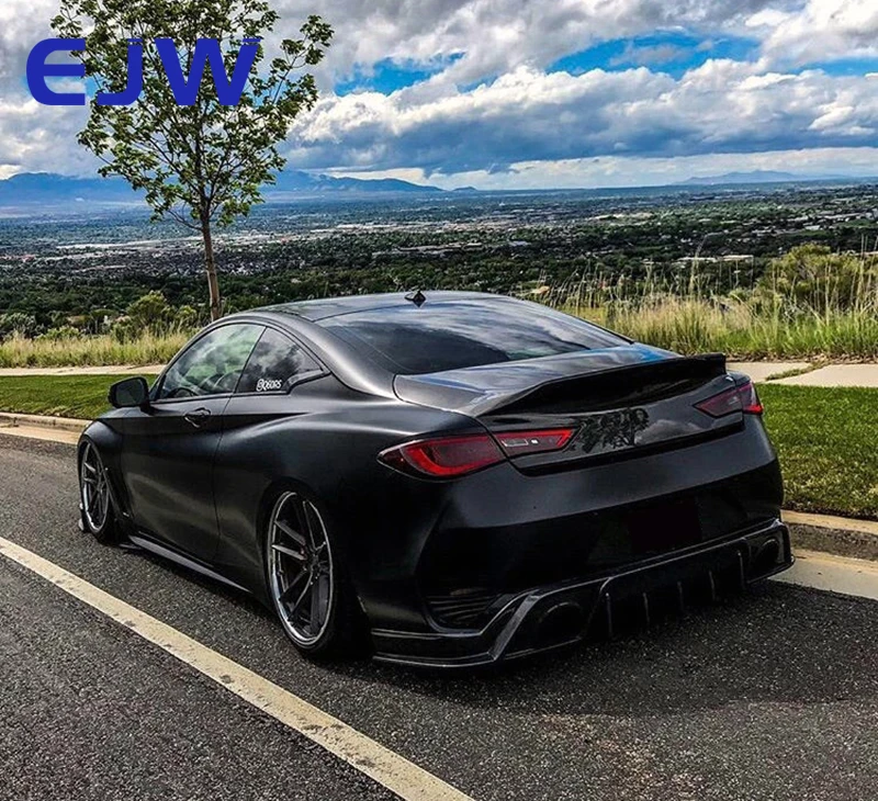 For Infiniti Q60 Q60s Upgraded Carbon Fiber Rear Tailgate Carbon Fiber ...