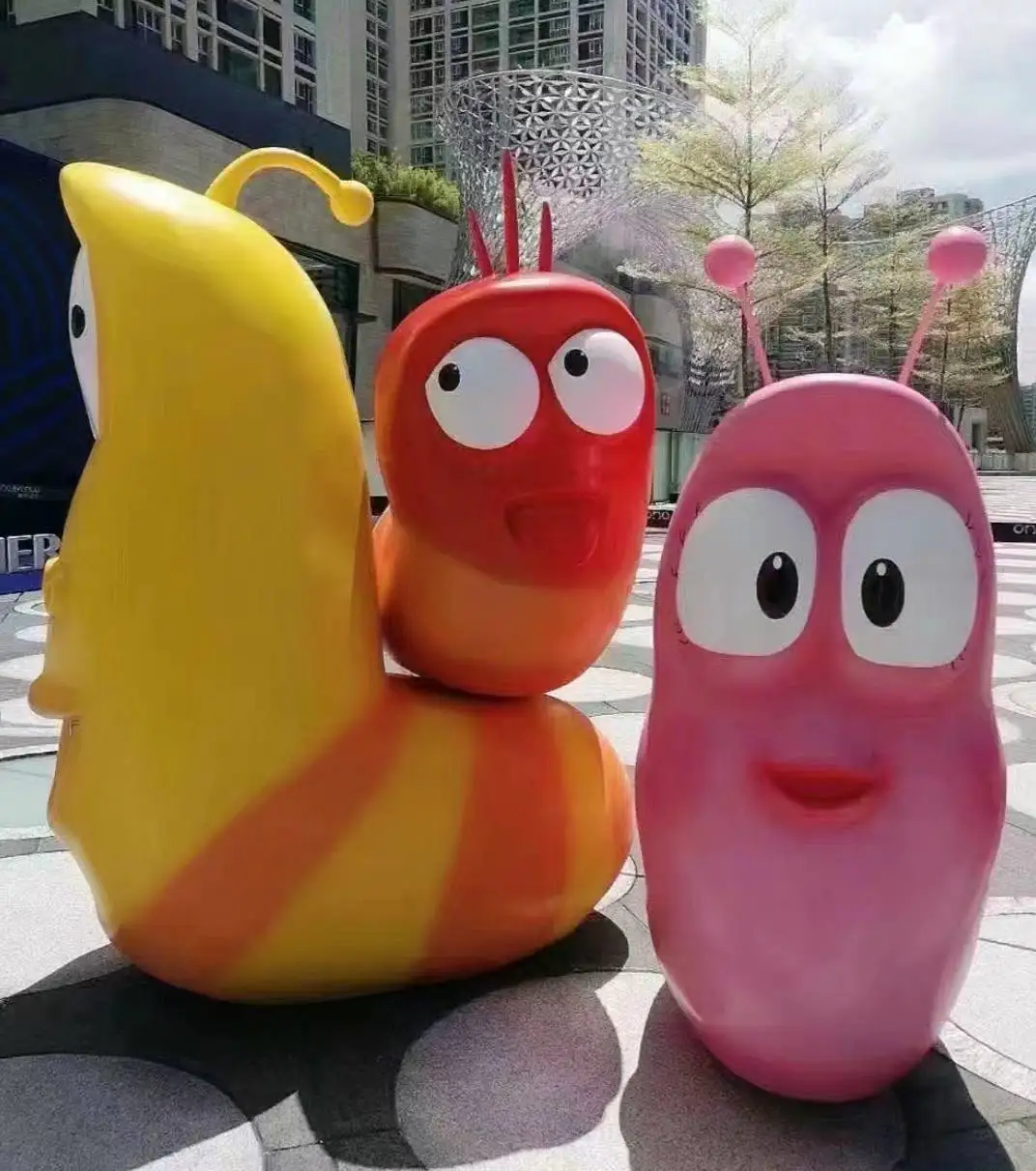 Jw Custom Cartoon Character Statue Factory Hot Sale Home Decor Mascot ...