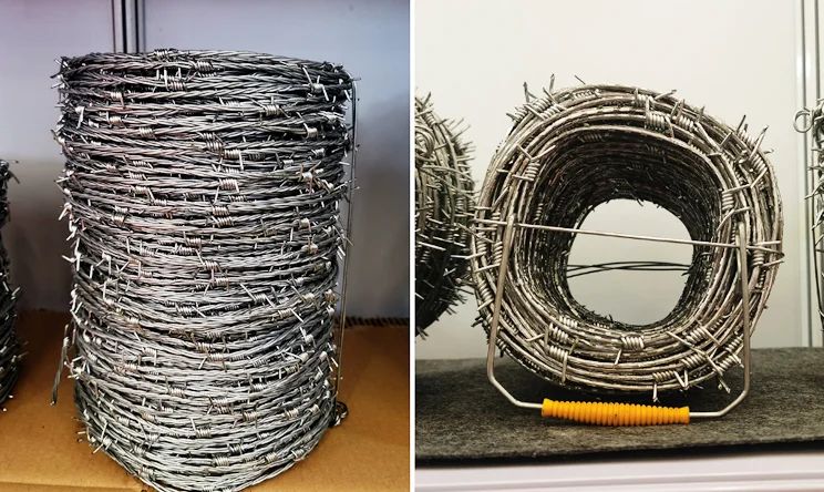 Barbed Wire Fencing 25kg Roll 50kg Roll Alambre De Puas Roll Iron Wire ...