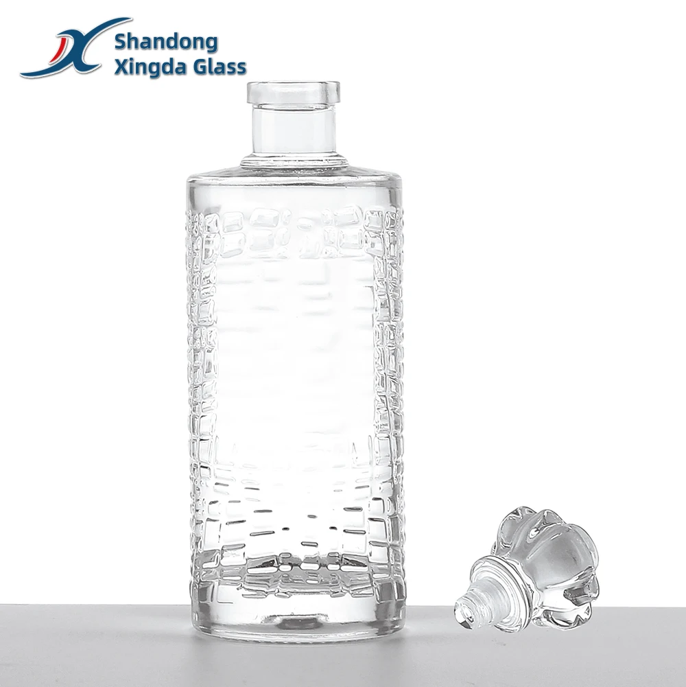 Customize Botella De Vidrio Luxury Crystal 375ml 500ml 750ml Empty ...