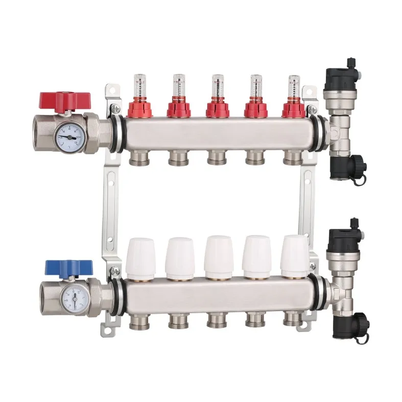 Stainless Steel Radiant Heating Manifold Collector