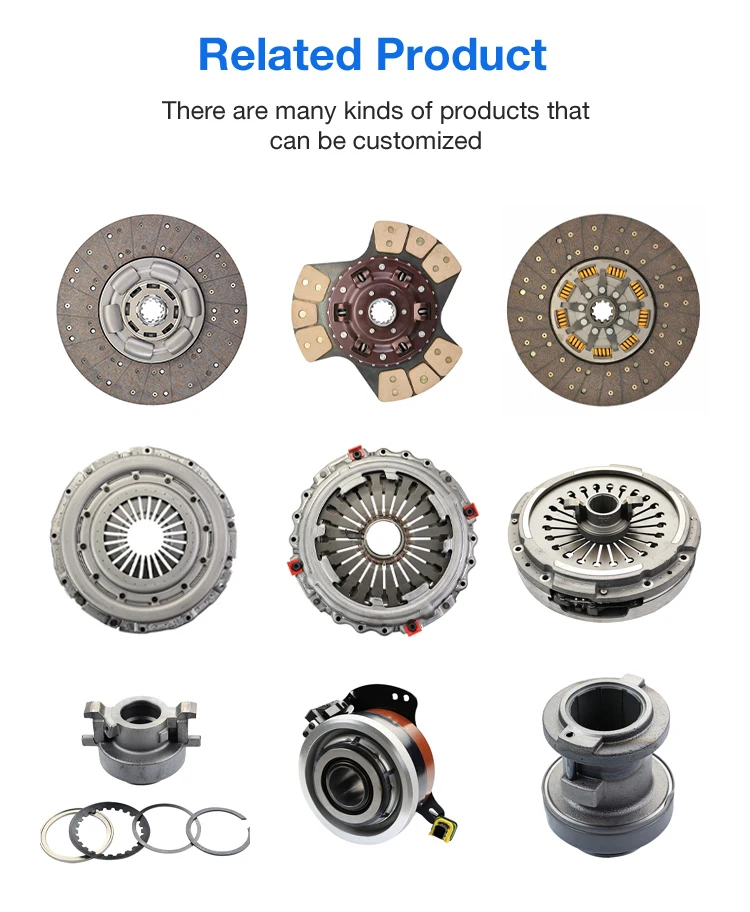 Heavy Duty European Truck Auto Spare Parts Clutch Pressure Plate Oem ...