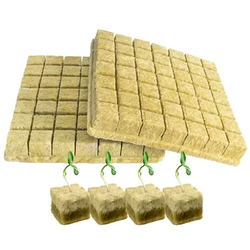 Boyun-agricultural Greenhouse Rock Wool Cubes Hydroponic Grow For ...