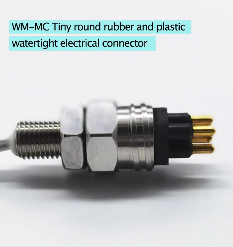 Rov Connector Underwater 4 Pin Inline Plug Socket Subsea Standard ...