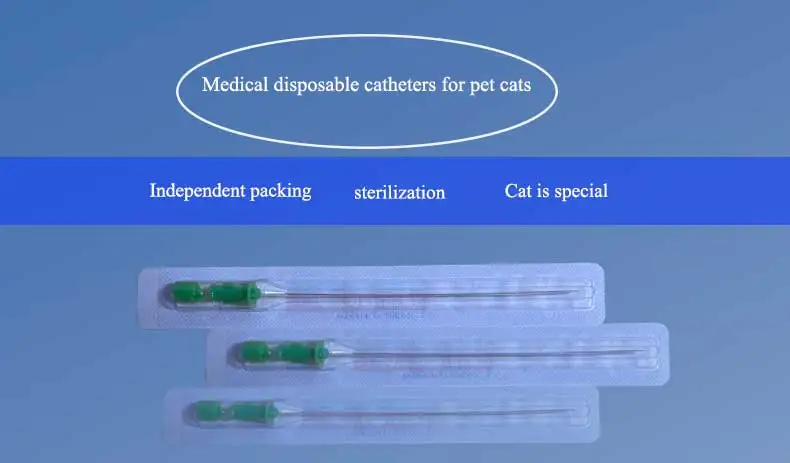 Medical Cat Catheter - Pet Urine Catheters with Stylet