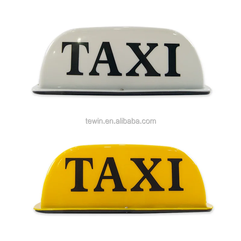 Universal LED Taxi Light with Powerful Magnet Cab Taxi Roof Light ...