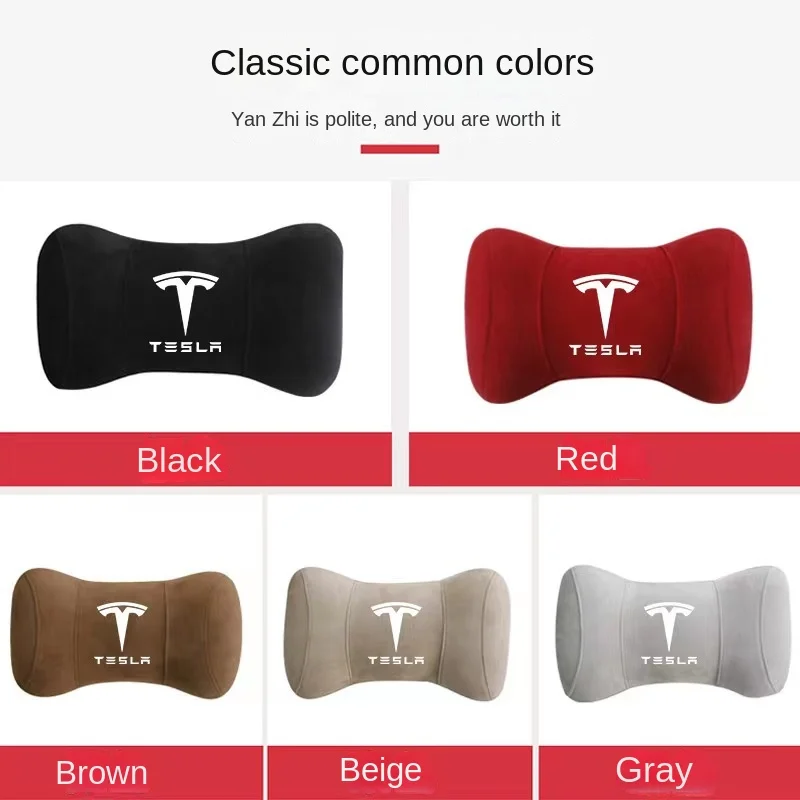 High Quality Headrest Waist Pillow For Tesla Model 3 Y Car Seat ...