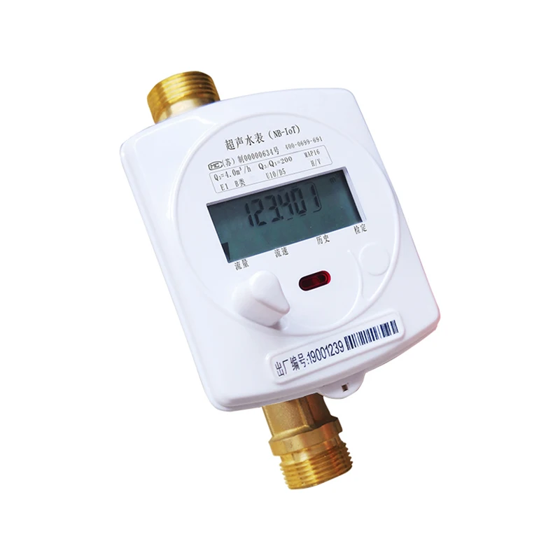 Nb-iot Ultrasonic Residential Water Meter Connection DN15 to DN40