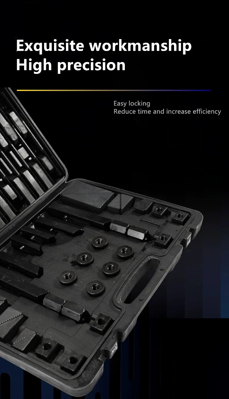 T-slot Stub End Clamp Flange Coupling Step Block Tool Fast Kit For Vmc ...