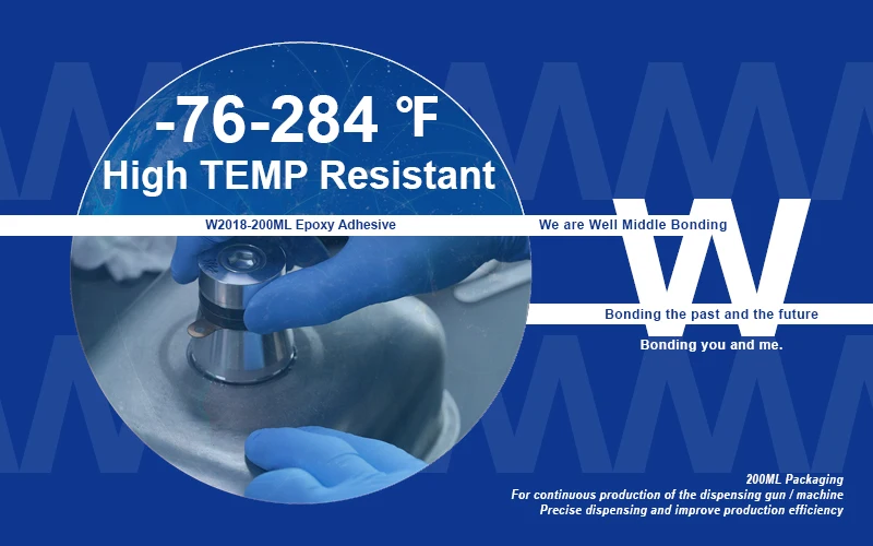 200ML Two Component High Temperature Resistant Epoxy Adhesive