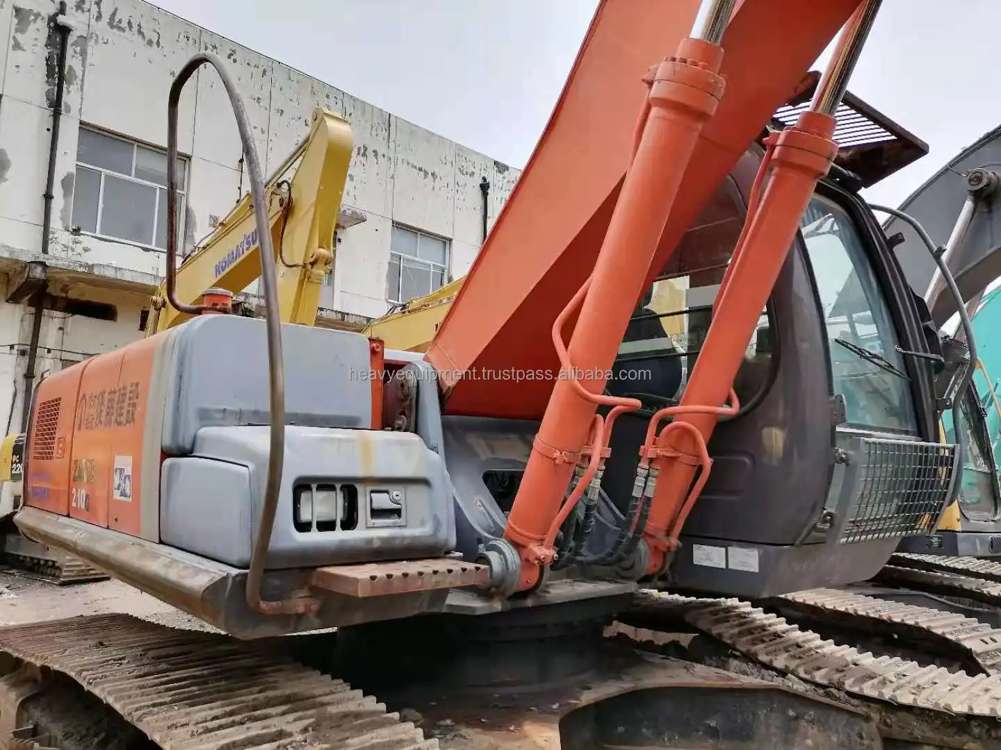 Japan Imported 21 Ton Hitachi Zx210 Excavator Used Zaxis 210 Hydraulic ...