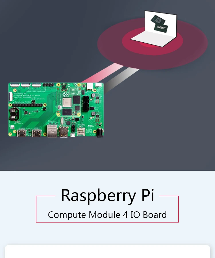 Raspberry Pi Compute Module 4 IO Board - Development Platform