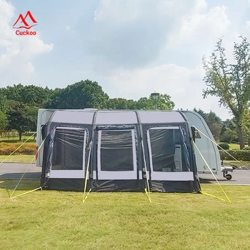 Air Inflatable Caravan Awning Car Camping Sunshade Retractable Awning ...
