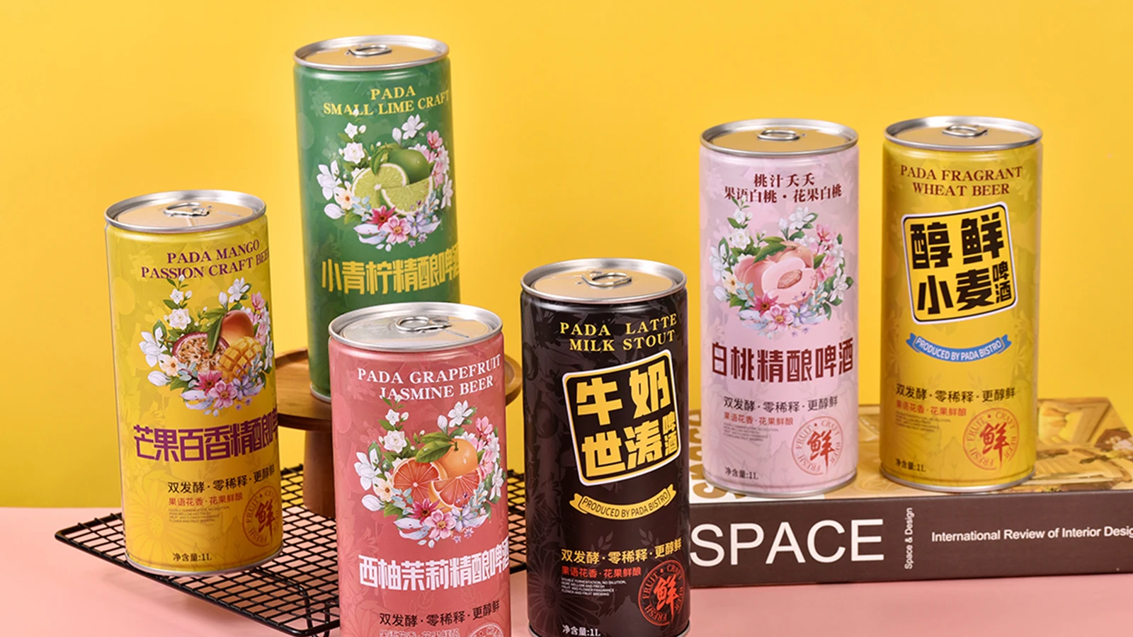 Custom Aluminum Tin Canned (tinned) Alcoholic Extra Strong Fruit Flavor ...