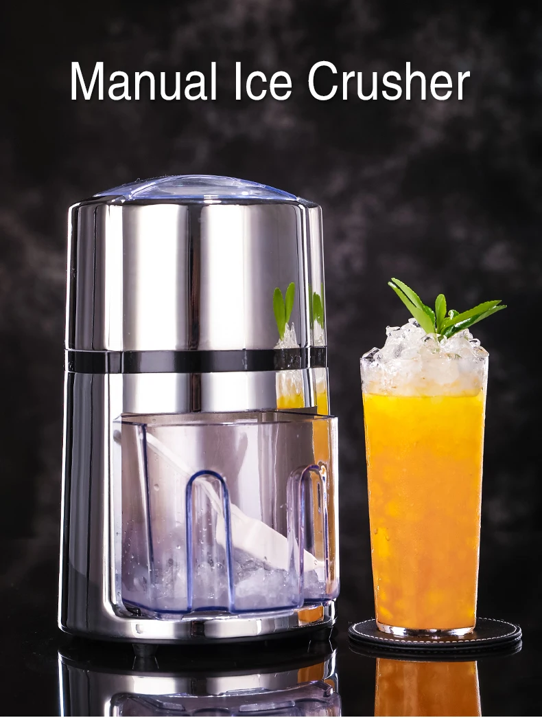 Amazon Home Use Hand Ice Block Shaver Shaving Machine Metal Manual Ice ...