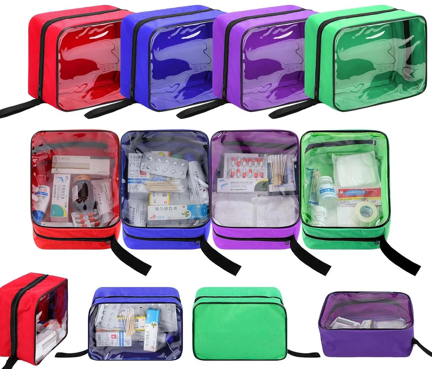 First Aid Pouches First Aid Bag Organizer Storage Accessory Kit With ...