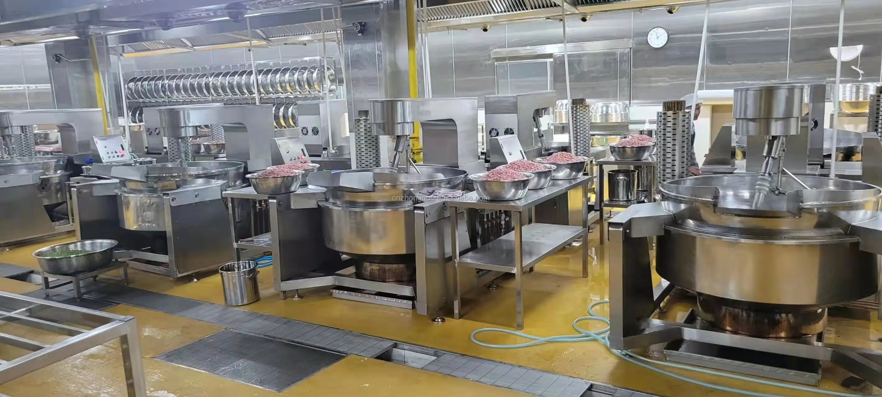 Automatic Industrial Cooker Machine for Sauce Jam Syrup Planetary ...
