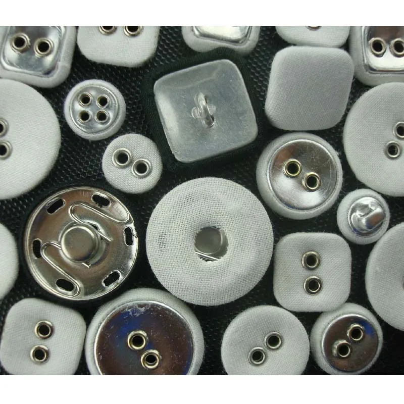 Wholesale Cheap Price DIY Aluminum Metal Shank Shell Buttons Fabric ...