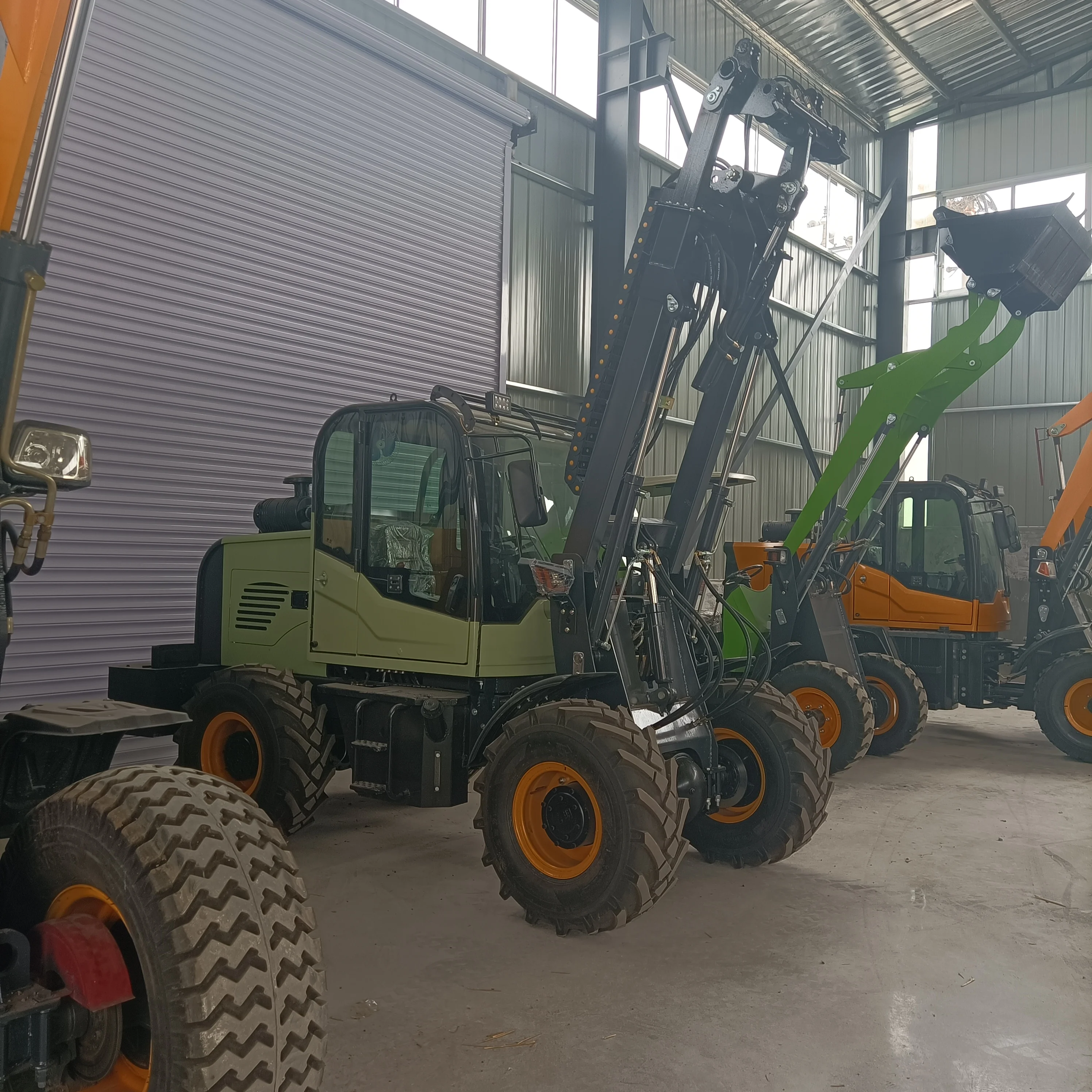 New YT930 2.5ton Mini Telescopic Loader Boom Wheel Loader with CE ...