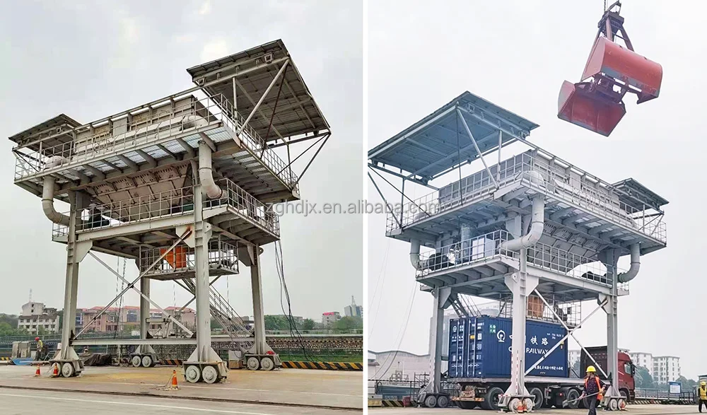 Dust-free Silo Unloading Hopper for Efficient Grain Transport