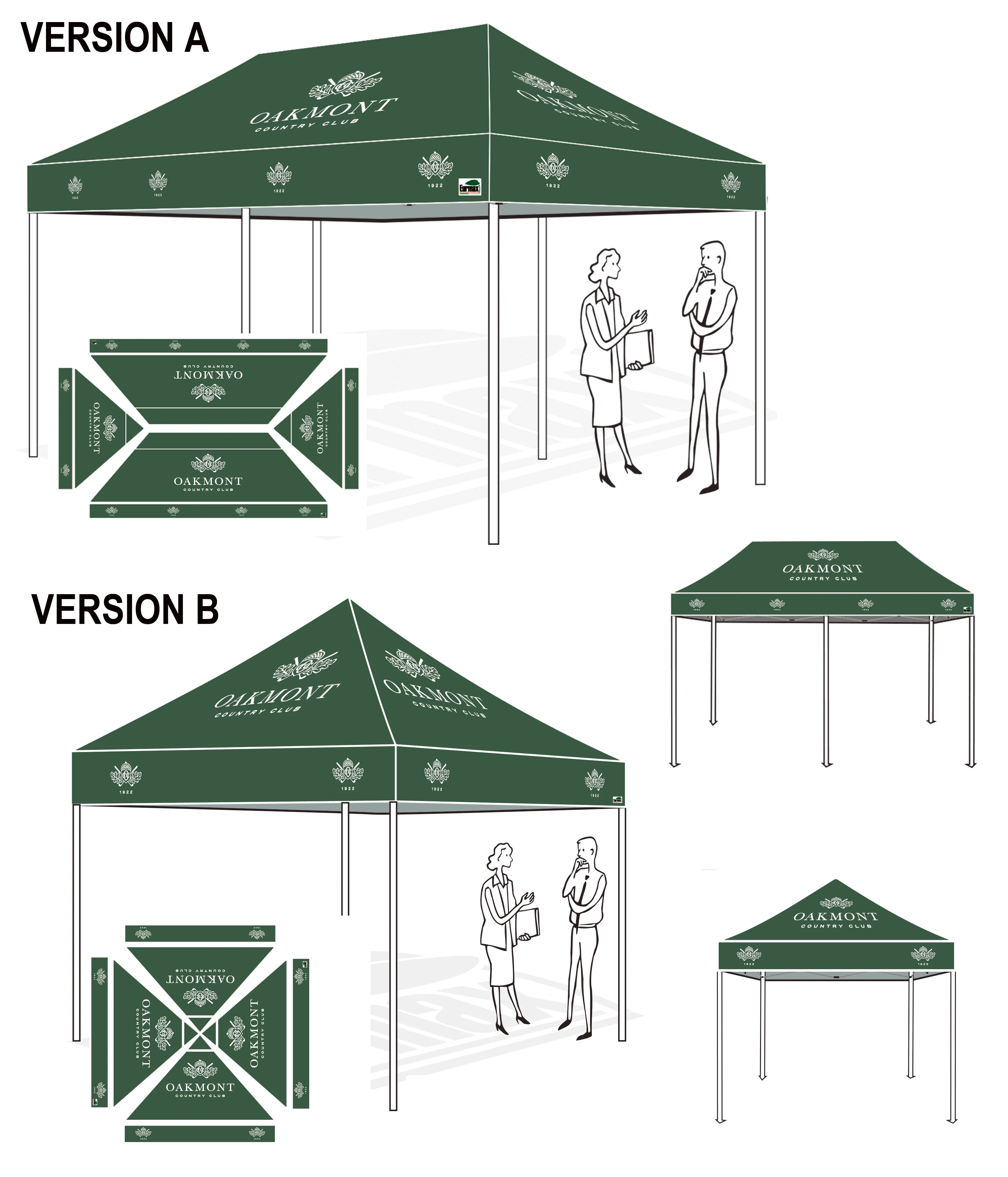 Outdoor Folding Tent 10x10ft - Durable & Portable Marquee