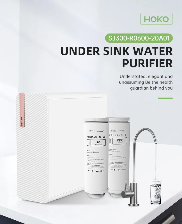 Ro Reverse Osmosis System 600 Gpd Ro System Flow Rate Long Filtration ...