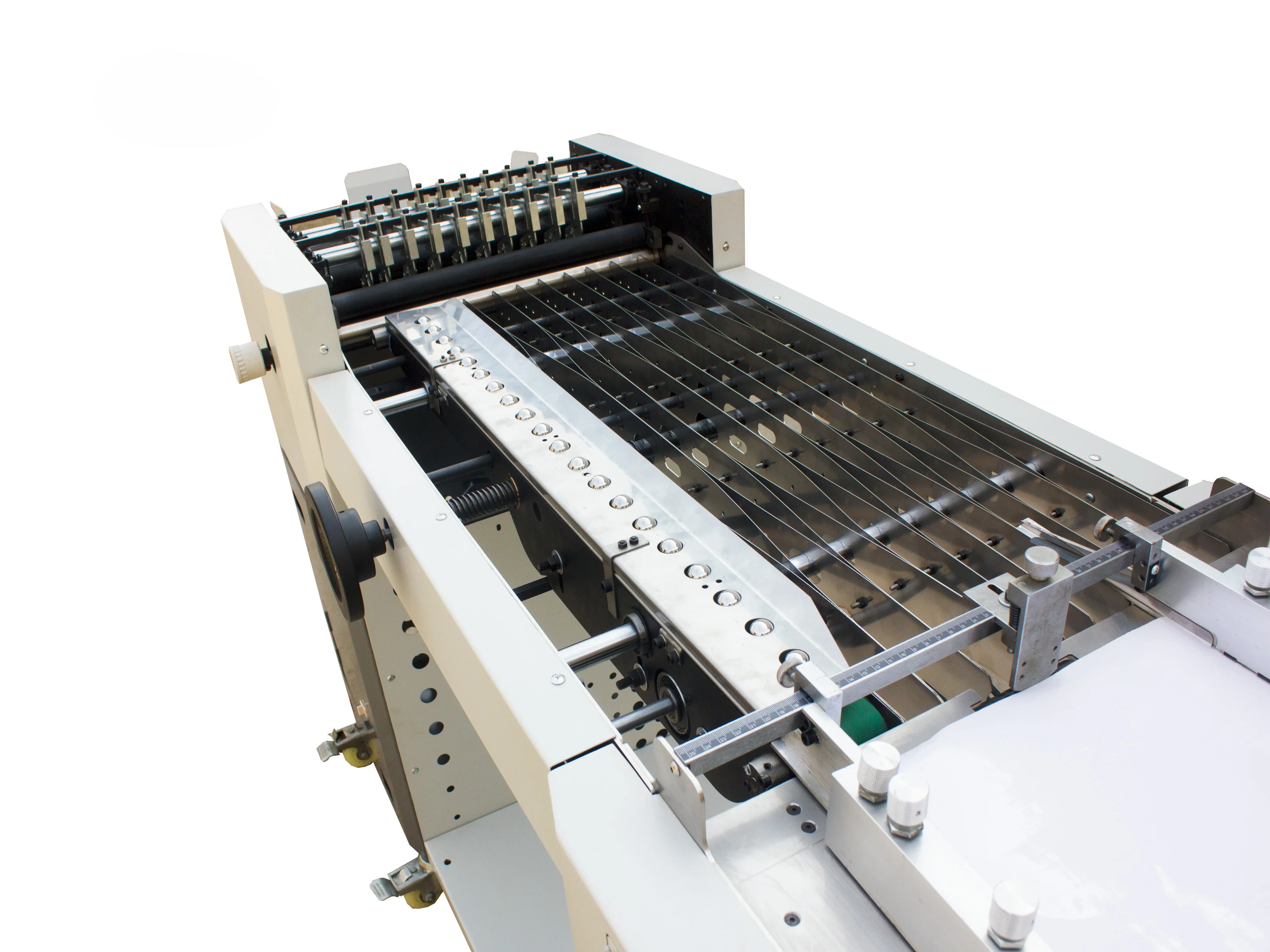 Automatic Paper Creasing And Perforating Machine With Numbering Machine ...