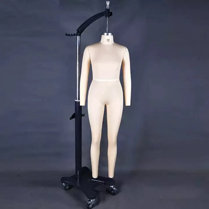 Full Body Adjustable Dressmaker Tailors Clothing Female Dummy Mannequin ...