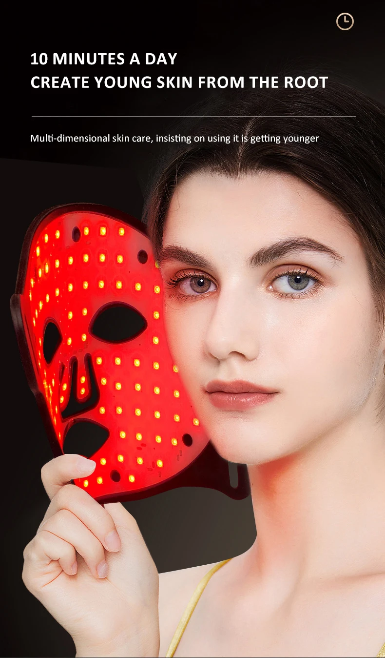 2024 Latest Factory Direct Sale Custom Logo 7 Color Red Light Therapy ...