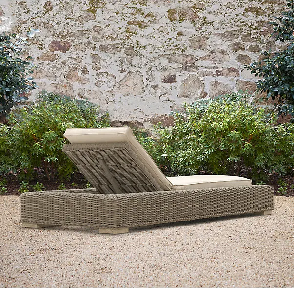Beach Project Outdoor Sunbathing Back Adjustable Daybed Furniture ...