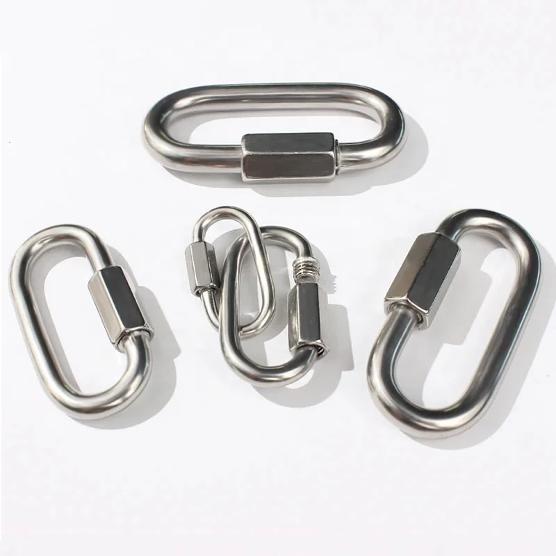 Custom Mini 304 316 Stainless Steel Rigging Chain Rope Rapid Links ...