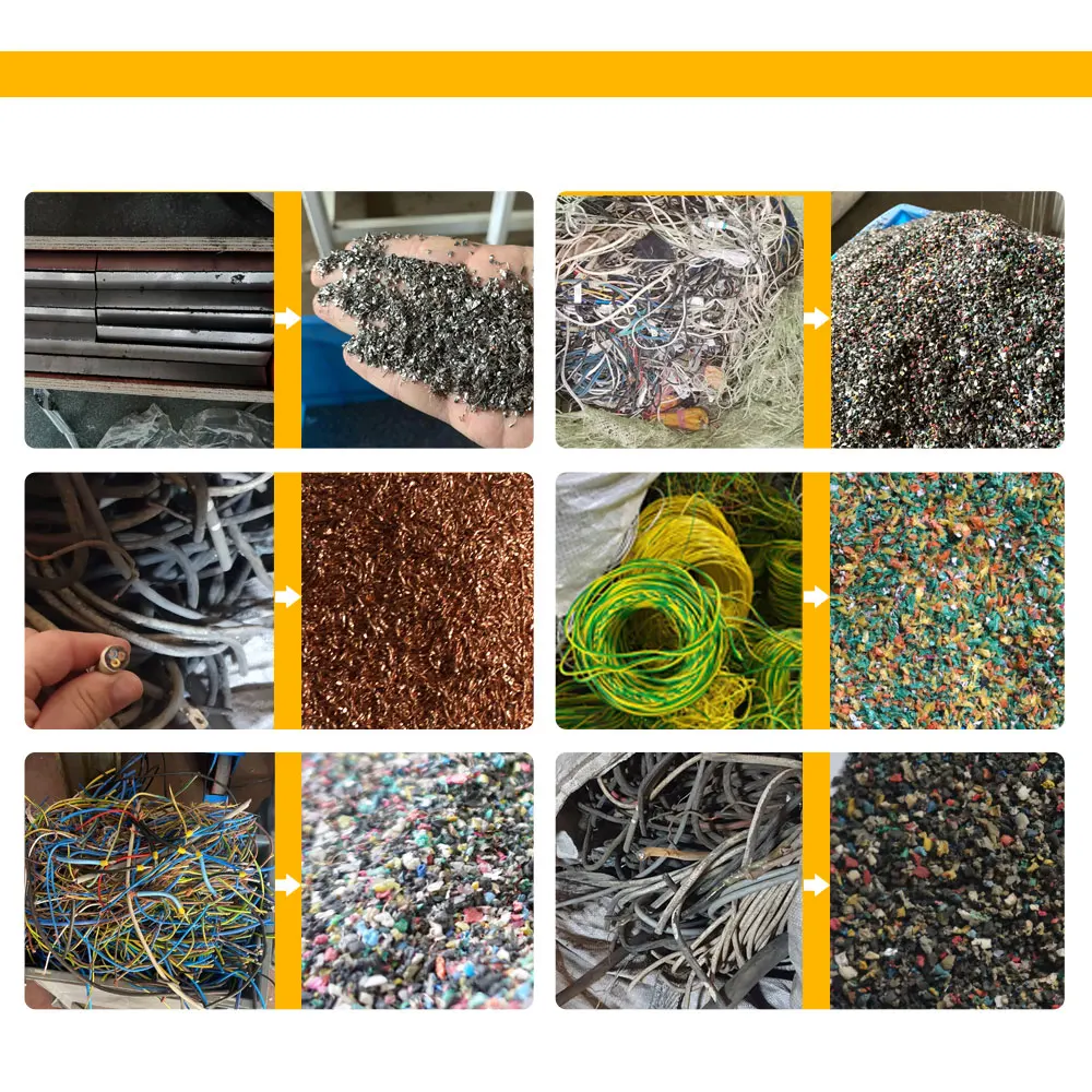 99% Recycling Rate Scrap Cable Machine - High Productivity