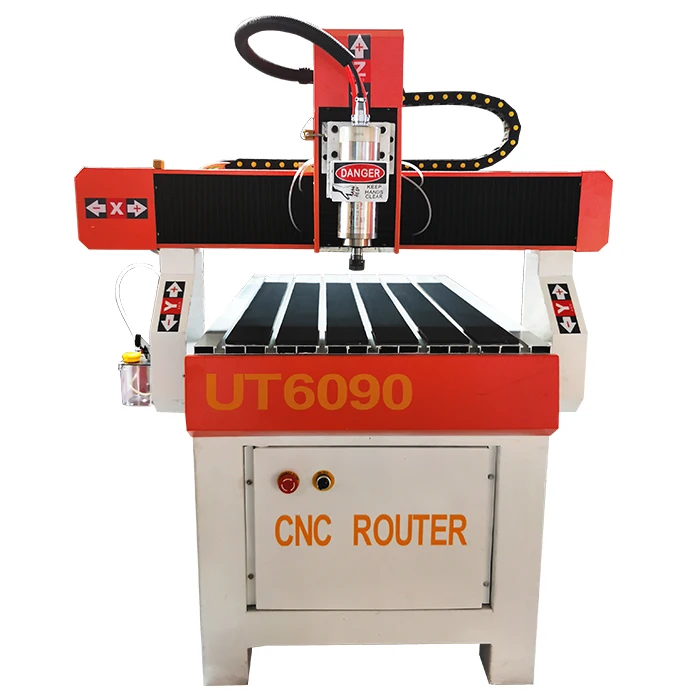 CNC Router 6090 4Axis Metal 3D STL Carving Woodworking Machine Mach3 ...