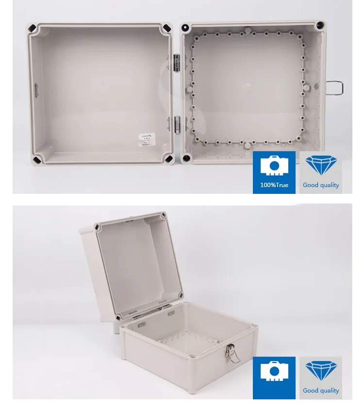 Saipwell Pc Clear Waterproof Box With Inner Hinge Flame Retardant ...