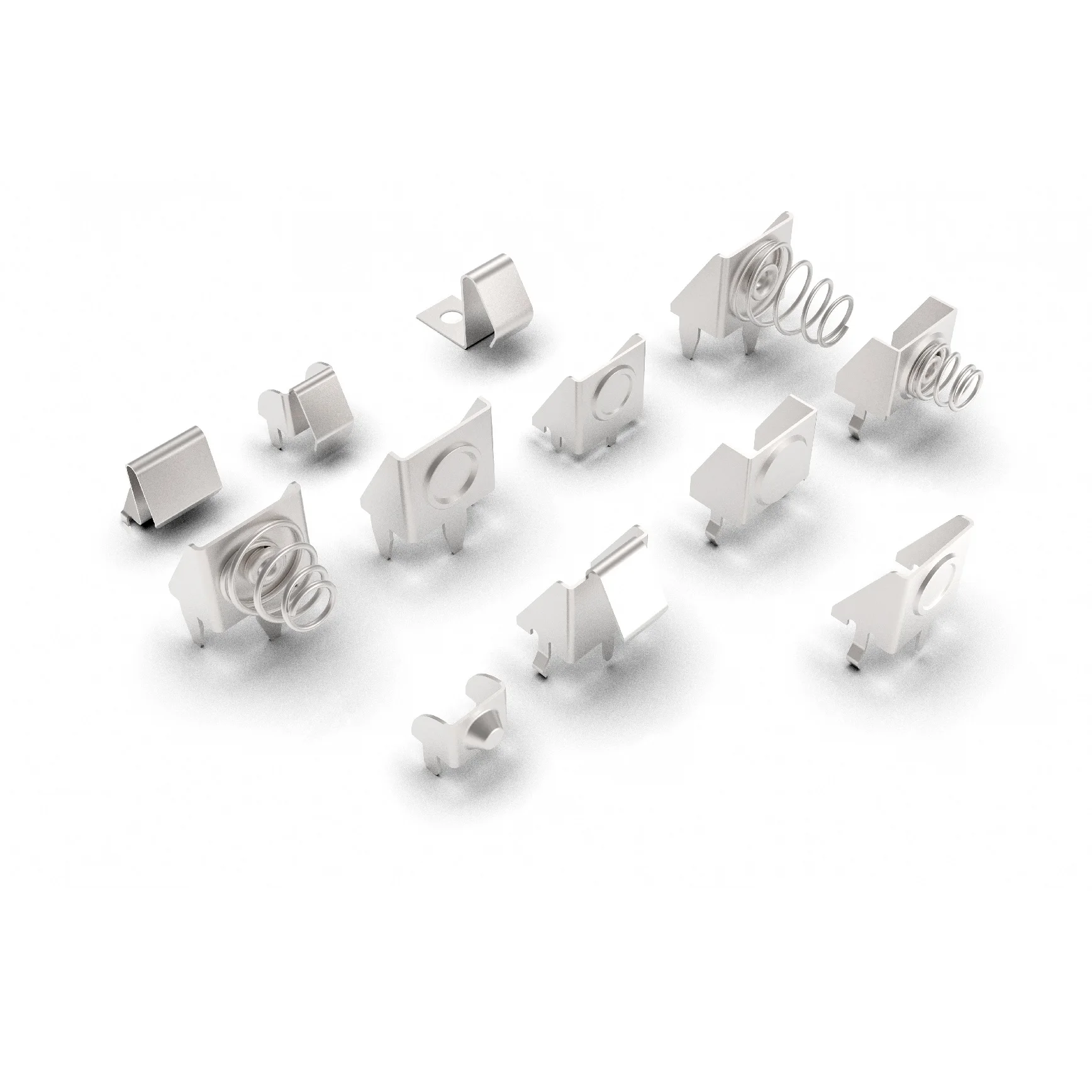 Metal 9V Battery PCB Mount Terminal - Reliable Contact