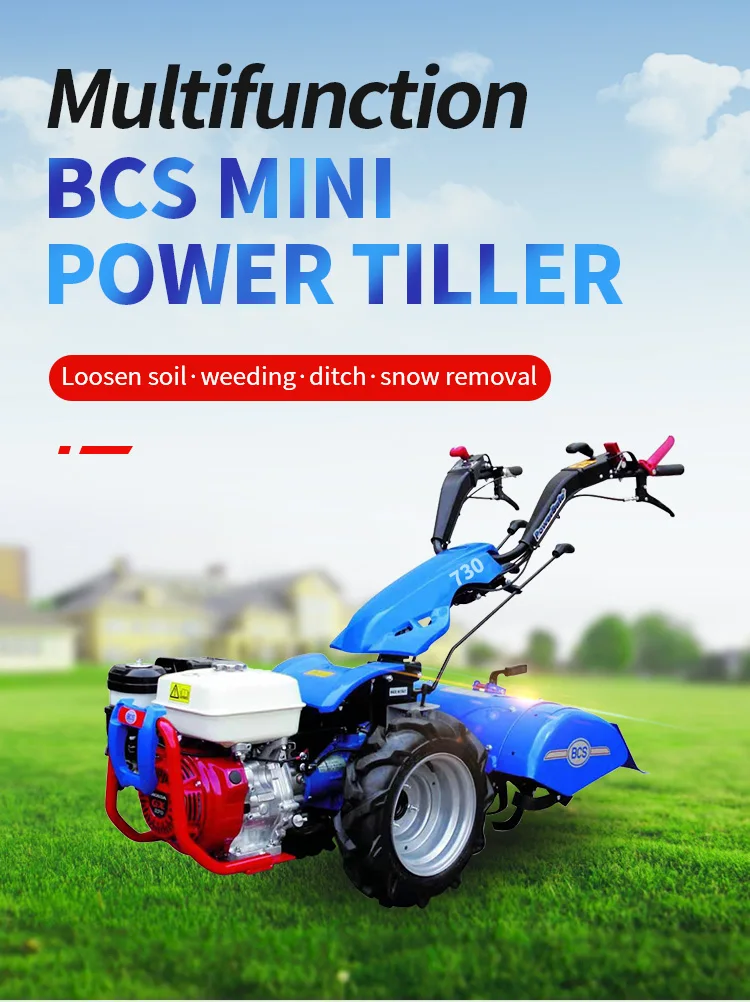 BCS 730 Diesel Hand Held Tiller Cultivator for Agriculture | Wholesale
