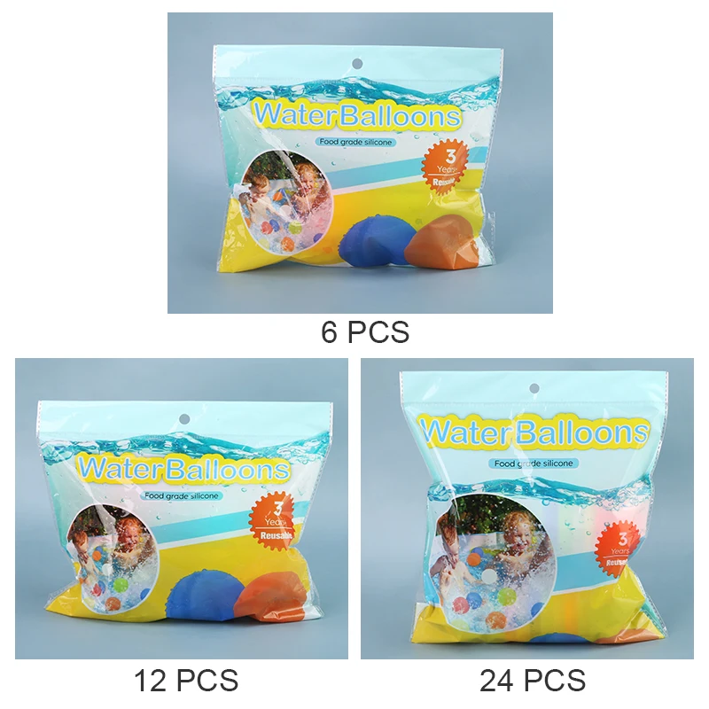 Alibaba.com: Reacing Water Bomb Self Sealing Reusable Water Balloons ...