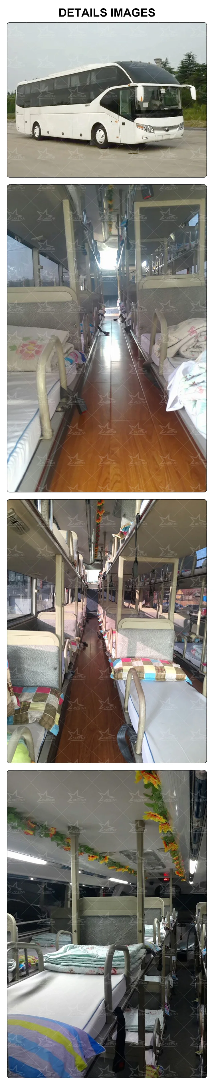 Luxury Sleeper Bus - Double Decker with Good AC & Low Miles